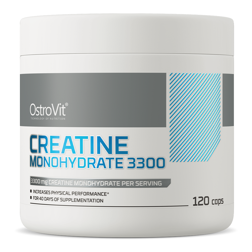 OstroVit Creatine Monohydrate 3300 mg 120 caps – Vitapood